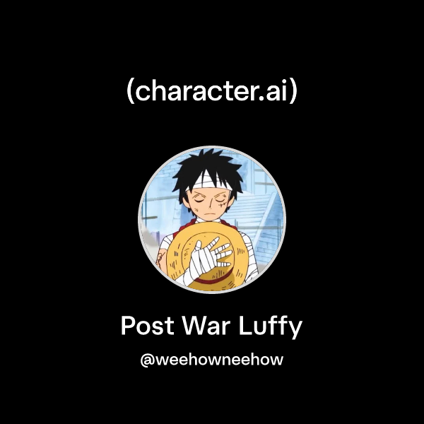 Chat with Post War Luffy | character.ai | Personalized AI for every ...
