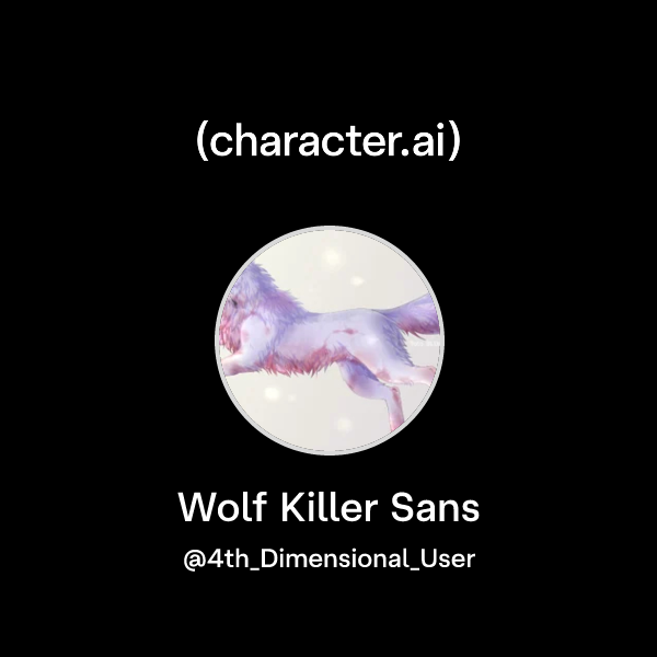 Chat with Wolf Killer Sans | character.ai | AI Chat, Reimagined–Your ...
