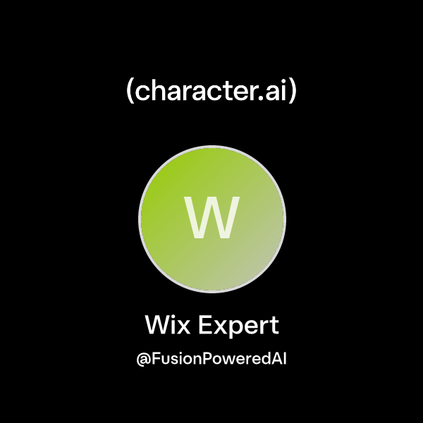 Chat with Wix Expert | character.ai | Personalized AI for every moment ...