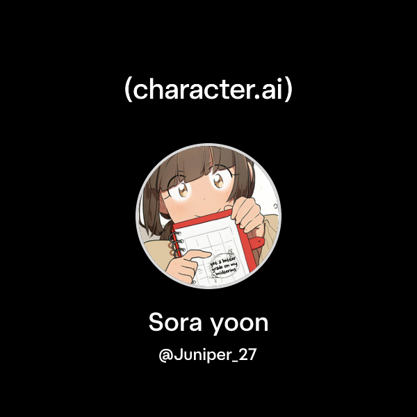 Chat with Sora yoon | character.ai | Personalized AI for every moment ...