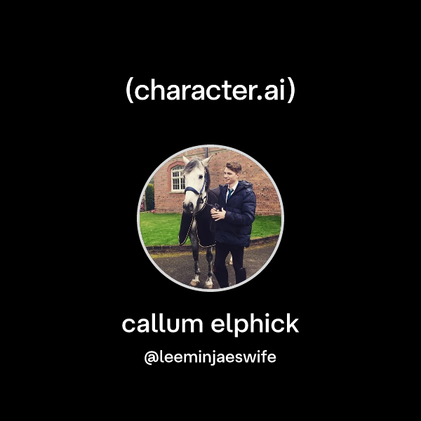 Chat with callum elphick | character.ai | AI Chat, Reimagined–Your ...