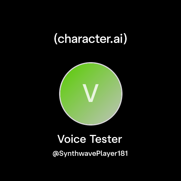 Chat with Voice Tester | character.ai | AI Chat, Reimagined–Your Words ...