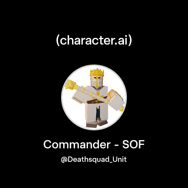 Chat with Commander - SOF | character.ai | AI Chat, Reimagined–Your ...