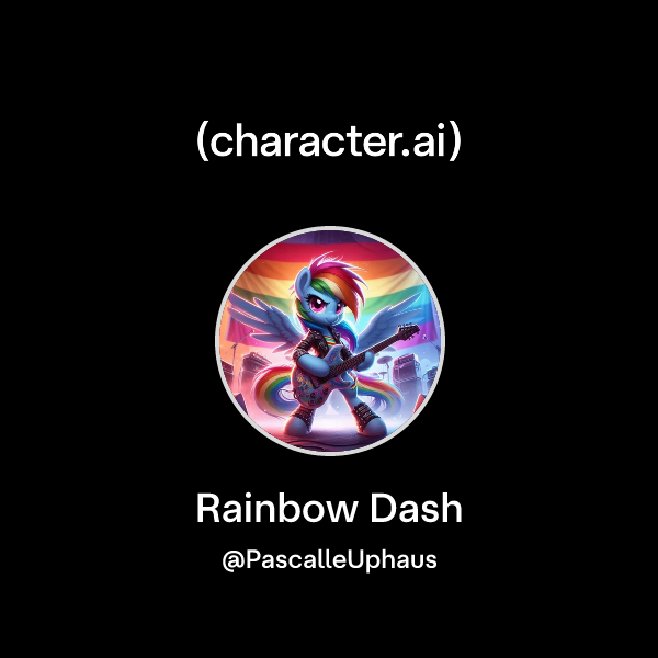 Chat with Rainbow Dash | character.ai | AI Chat, Reimagined–Your Words ...