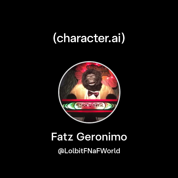 Chat with Fatz Geronimo | character.ai | AI Chat, Reimagined–Your Words ...
