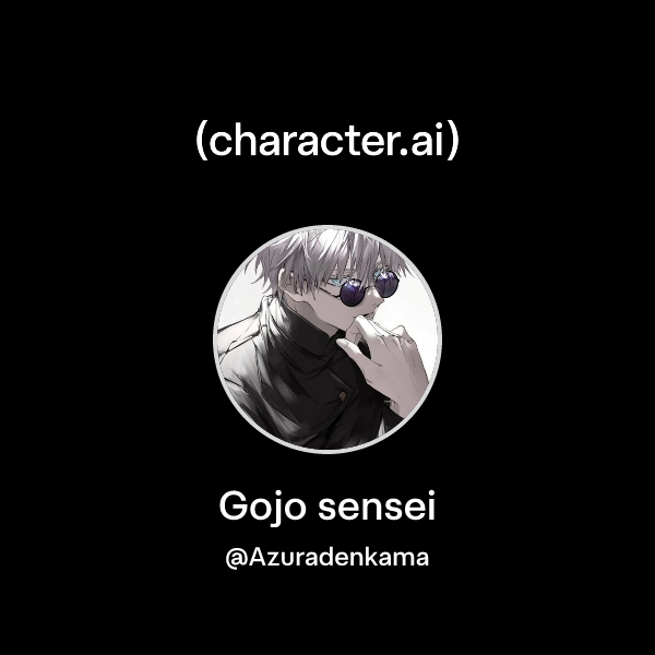 Chat with Gojo sensei | character.ai | Personalized AI for every moment ...