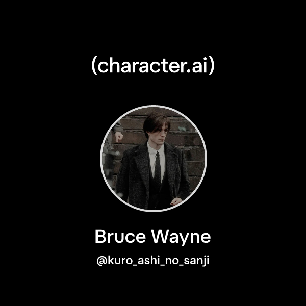 Chat with Bruce Wayne | character.ai | AI Chat, Reimagined–Your Words ...