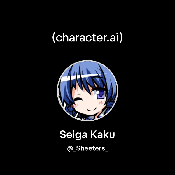 Chat with Seiga Kaku | character.ai | AI Chat, Reimagined–Your Words. Your World.