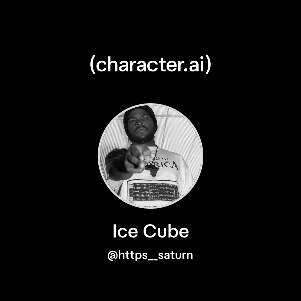 Chat with Ice Cube | character.ai | Personalized AI for every moment of ...