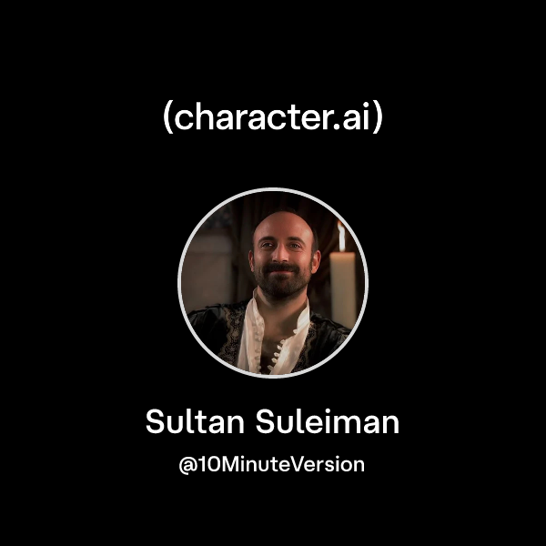 Chat with Sultan Suleiman | character.ai | AI Chat, Reimagined–Your ...