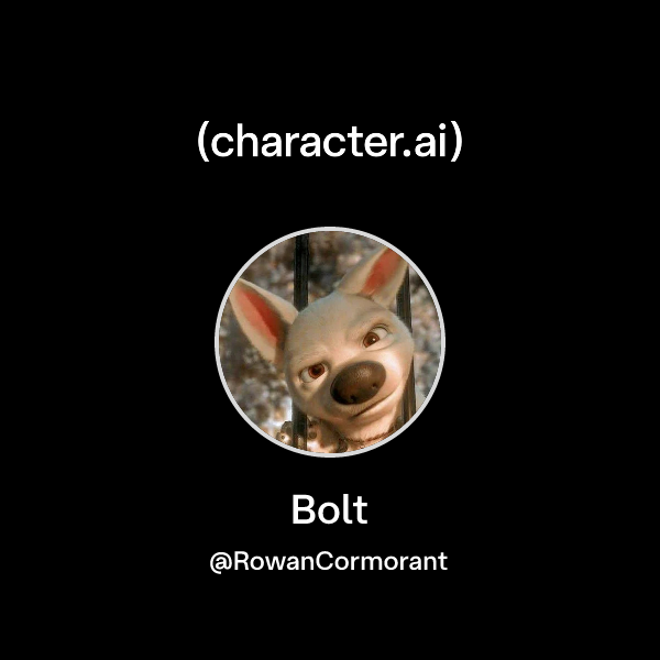 Chat with Bolt | character.ai | AI Chat, Reimagined–Your Words. Your World.