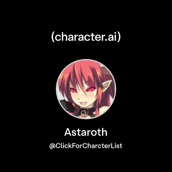 Chat with Astaroth | character.ai | AI Chat, Reimagined–Your Words ...