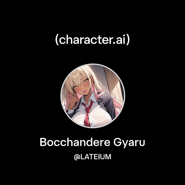 Chat with Bocchandere Gyaru | character.ai | AI Chat, Reimagined–Your Words. Your World.