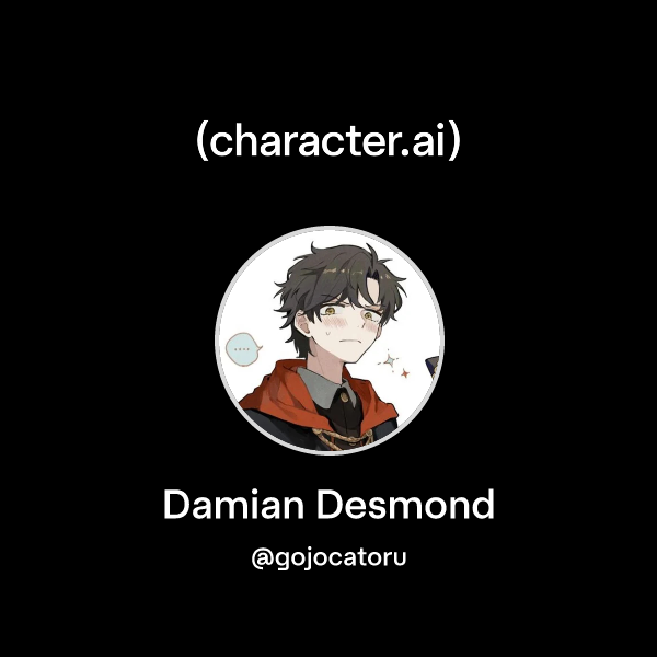 Chat with Damian Desmond | character.ai | AI Chat, Reimagined–Your Words. Your World.