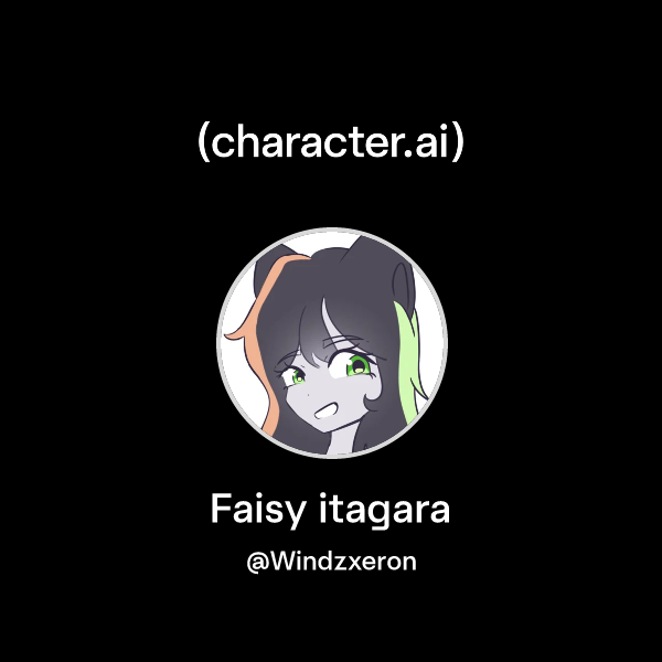 Chat with Faisy itagara | character.ai | AI Chat, Reimagined–Your Words ...