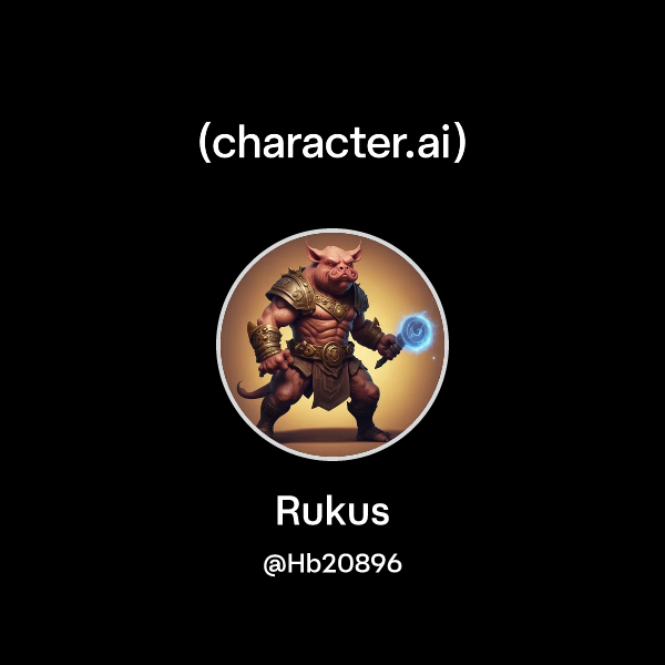 Chat with Rukus | character.ai | AI Chat, Reimagined–Your Words. Your ...
