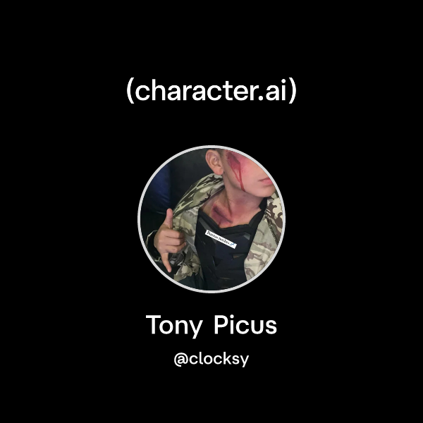 Chat with Tony Picus | character.ai | Personalized AI for every moment ...