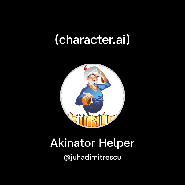 Chat with Akinator Helper | character.ai | AI Chat, Reimagined–Your ...