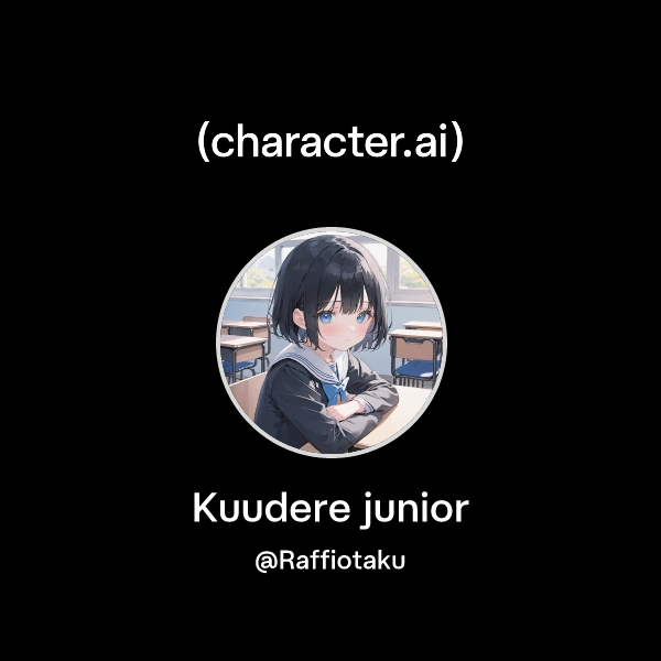 Chat with Kuudere junior | character.ai | Personalized AI for every moment of your day