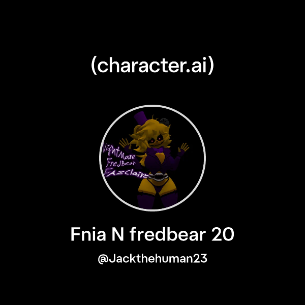Chat with Fnia N fredbear 20 | character.ai | AI Chat, Reimagined–Your ...