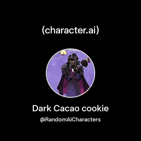 Chat with Dark Cacao cookie | character.ai | AI Chat, Reimagined–Your ...