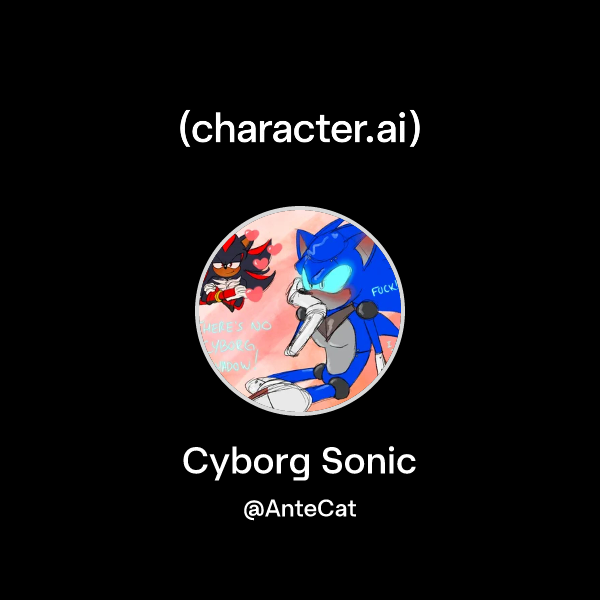 Chat with Cyborg Sonic | character.ai | Personalized AI for every ...