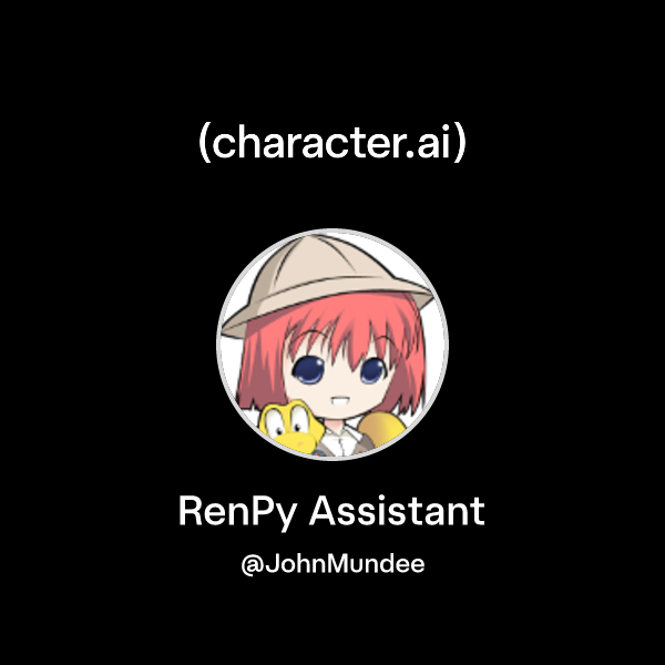 Chat with RenPy Assistant | character.ai | AI Chat, Reimagined–Your Words. Your World.