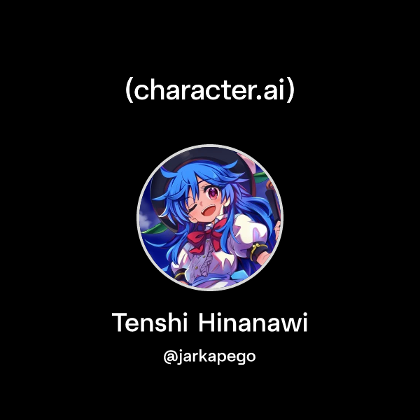 Chat with Tenshi Hinanawi | character.ai | AI Chat, Reimagined–Your Words. Your World.