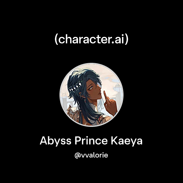 Chat with Abyss Prince Kaeya | character.ai | Personalized AI for every ...