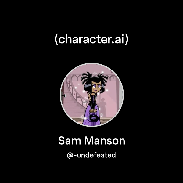 Chat with Sam Manson | character.ai | Personalized AI for every moment ...