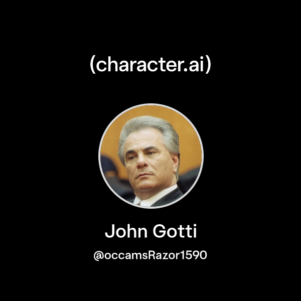 Chat with John Gotti | character.ai | AI Chat, Reimagined–Your Words ...
