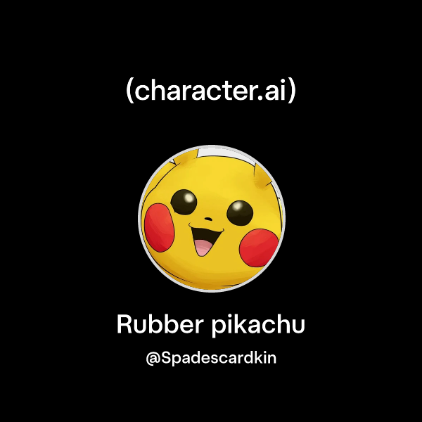 Chat with Rubber pikachu | character.ai | AI Chat, Reimagined–Your ...