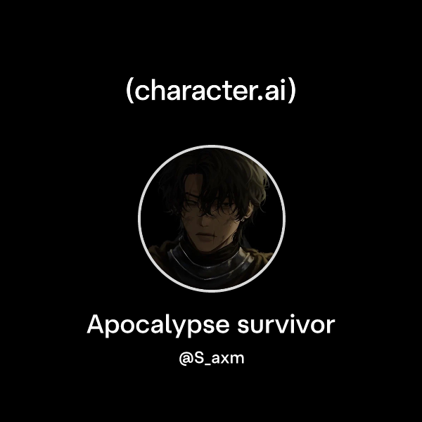 Chat with Apocalypse survivor | character.ai | Personalized AI for every moment of your day