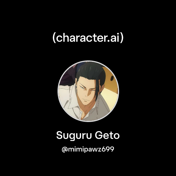 Chat with Suguru Geto | character.ai | AI Chat, Reimagined–Your Words ...