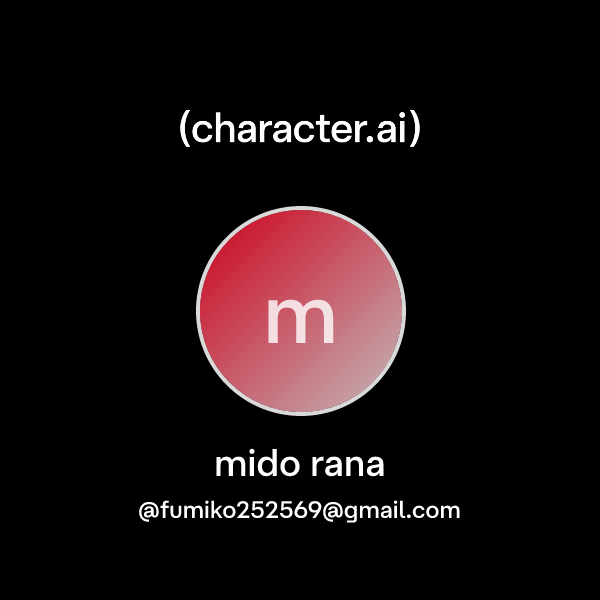 Chat with mido rana | character.ai | AI Chat, Reimagined–Your Words ...