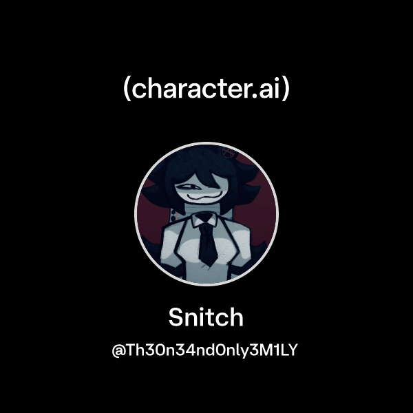 Chat with Snitch | character.ai | AI Chat, Reimagined–Your Words. Your ...
