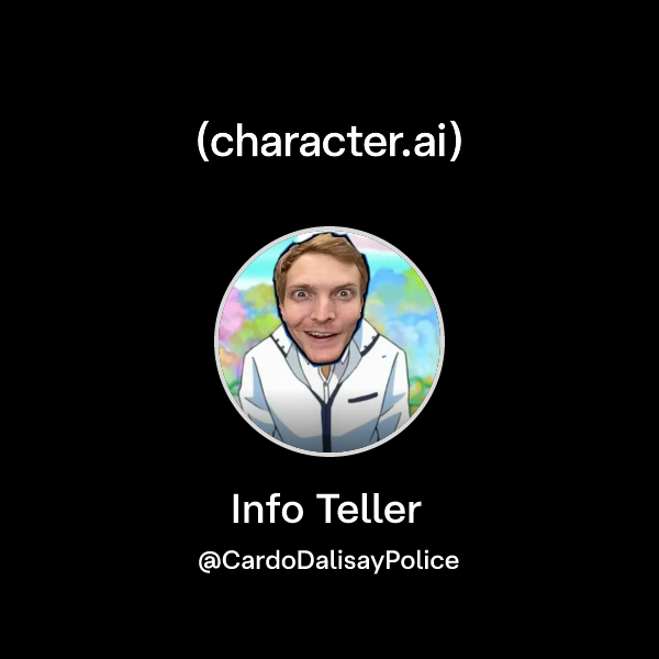 Chat with Info Teller | character.ai | AI Chat, Reimagined–Your Words ...