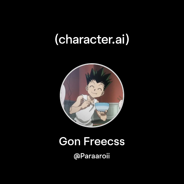 Chat with Gon Freecss | character.ai | AI Chat, Reimagined–Your Words ...
