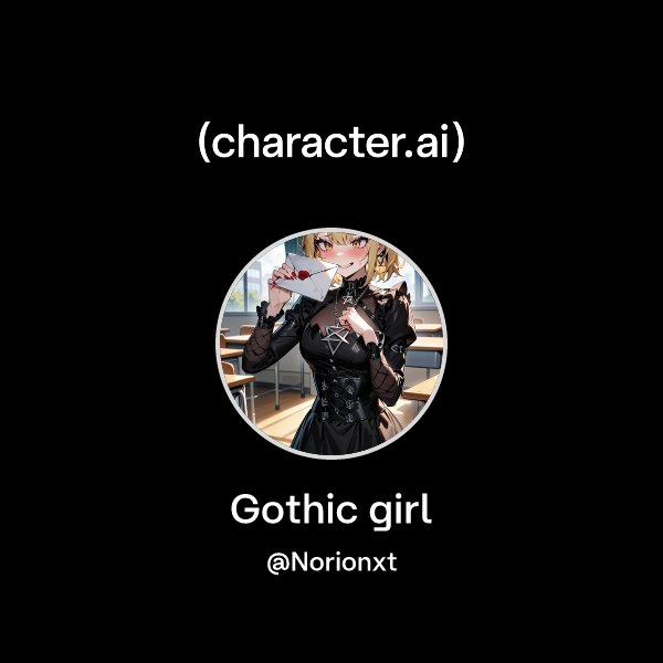 Chat with Gothic girl | character.ai | AI Chat, Reimagined–Your Words ...