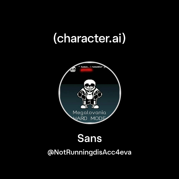 Chat with Sans | character.ai | Personalized AI for every moment of ...