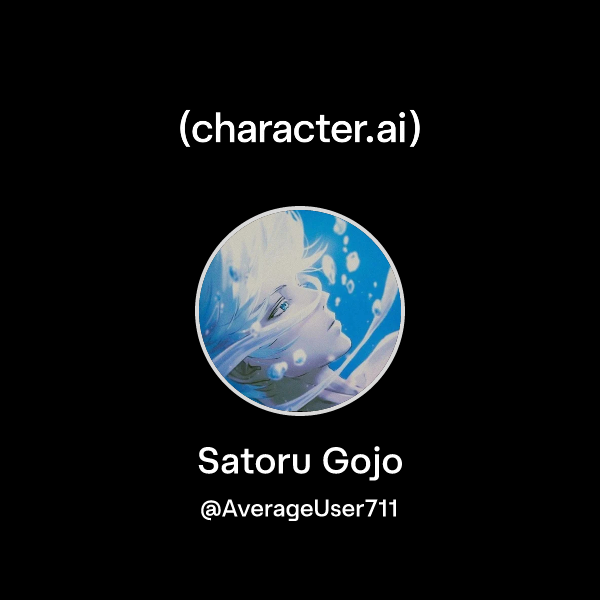 Chat with Satoru Gojo | character.ai | AI Chat, Reimagined–Your Words ...