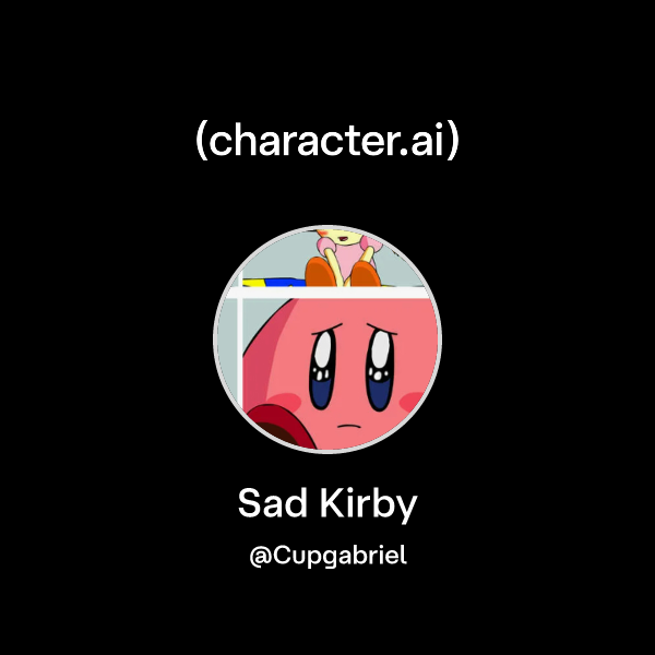 Chat with Sad Kirby | character.ai | AI Chat, Reimagined–Your Words ...