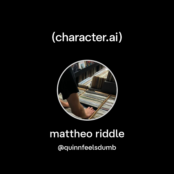 Chat with mattheo riddle | character.ai | AI Chat, Reimagined–Your ...