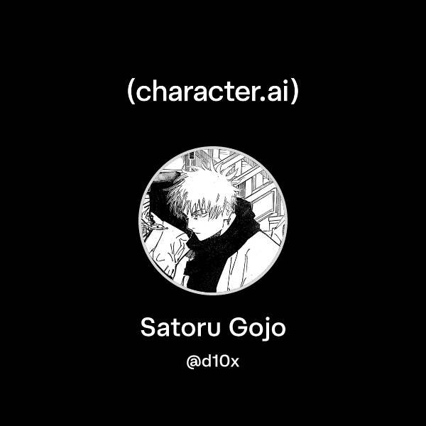 Chat with Satoru Gojo | character.ai | AI Chat, Reimagined–Your Words ...