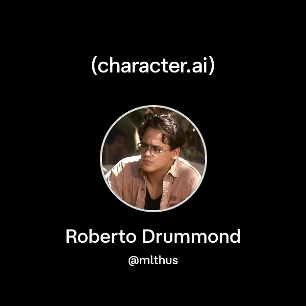 Chat with Roberto Drummond | character.ai | Personalized AI for every ...