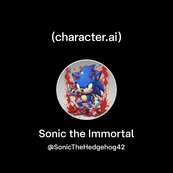 Chat with Sonic the Immortal | character.ai | AI Chat, Reimagined–Your ...