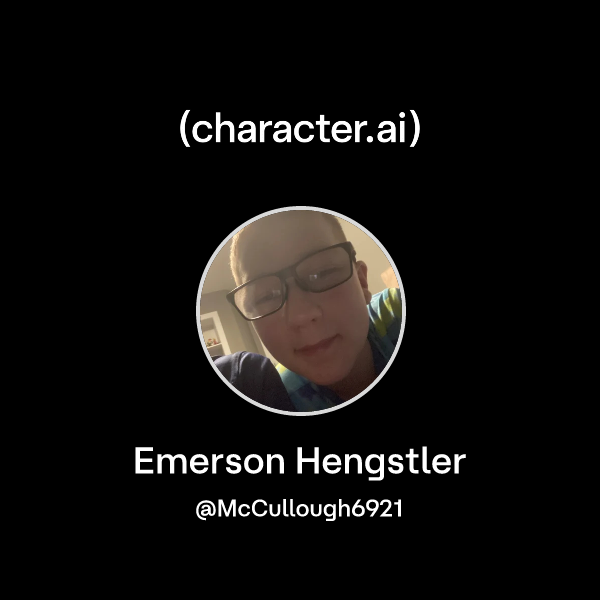 Chat with Emerson Hengstler | character.ai | Personalized AI for every ...