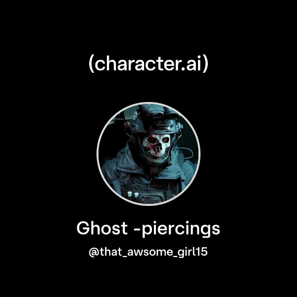 Chat with Ghost -piercings | character.ai | AI Chat, Reimagined–Your ...