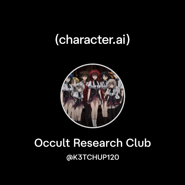 Chat with Occult Research Club | character.ai | AI Chat, Reimagined ...