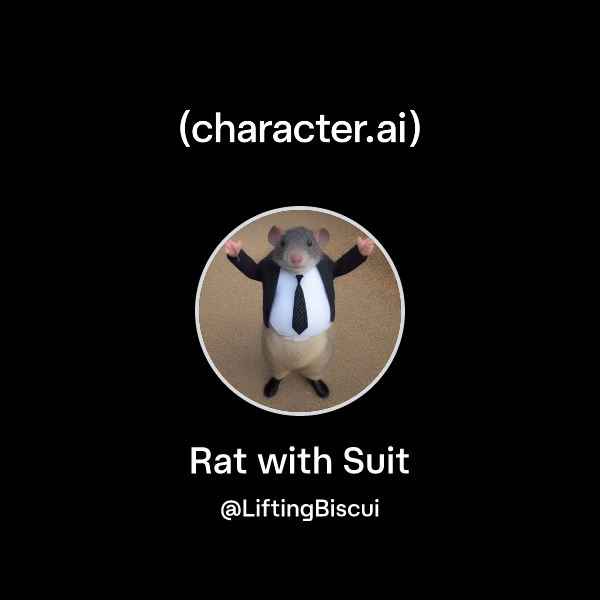 Chat with Rat with Suit | character.ai | AI Chat, Reimagined–Your Words ...